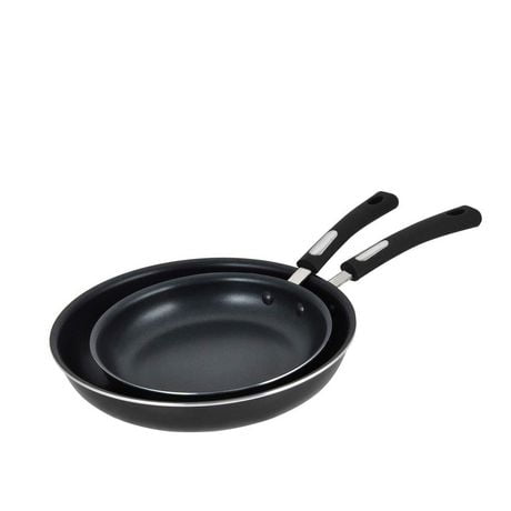 Click here for Hamilton Beach 2-Piece Non-Stick Frying Pan Set Bl... prices