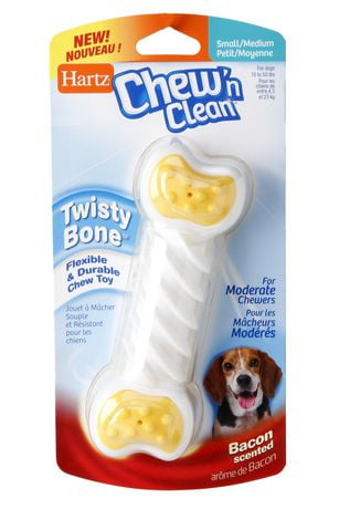 Click here for Hartz Chew N Clean Twisty Bone Dog Toy Blue 1 prices