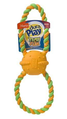 Click here for Hartz Duraplay Tug Of Fun Double Ring Dog Toy Oran... prices