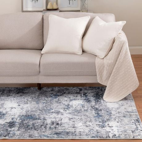 Click here for Natco Home Banburry Ocean Blue And Grey Woven Area... prices