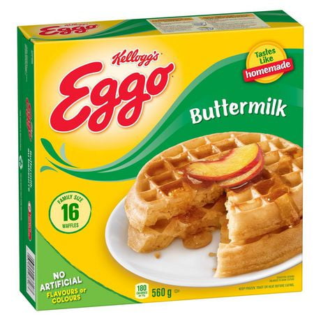 EGGO Buttermilk Waffles, 560g (16 waffles) | Walmart Canada