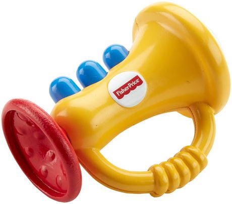 Fisher-Price Teethe 'n Rattle Trumpet | Walmart Canada