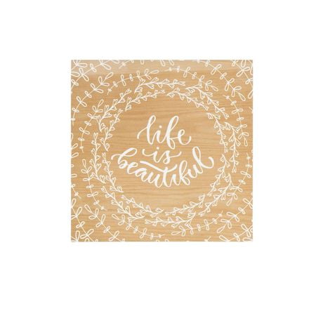 Life is Beautiful Box Top Art | Walmart Canada