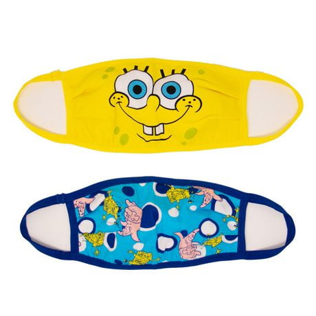 Sponge Bob Girl's 2 layer face mask - Walmart.ca