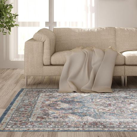Click here for Natco Home Cranfield Red And Blue Woven Area Rug B... prices
