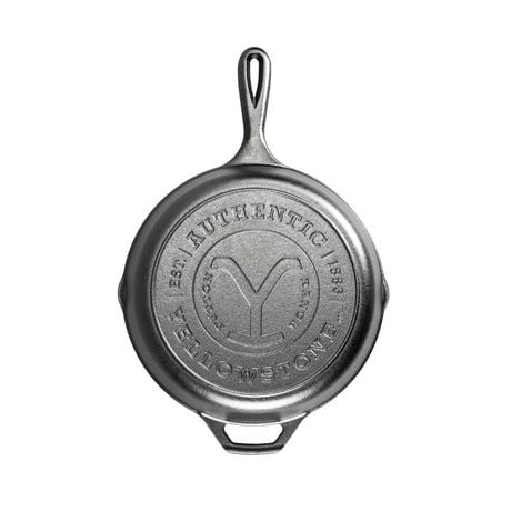 Lodge Yellowstone™ 10.25 Inch Cast Iron Authentic Y Skillet | Walmart ...