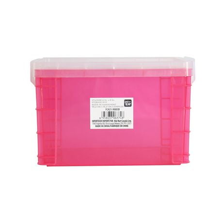 Pen+Gear STACKER 4X6 STORAGE BOX - Walmart.ca