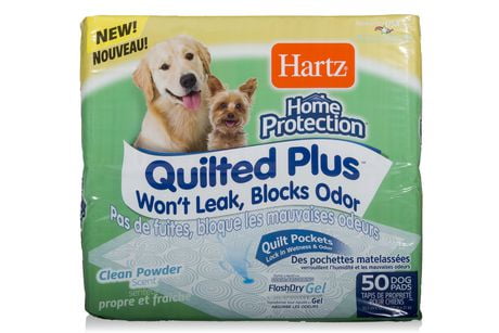 Hartz Home Protection Quilted Plus 50ct - Walmart.ca