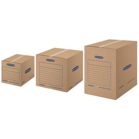 SmoothMove™ Basic Moving Boxes, Medium - 10 Pack | Walmart Canada