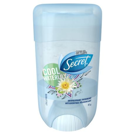 Secret Fresh Antiperspirant and Deodorant Clear Gel, Cool WaterLily ...