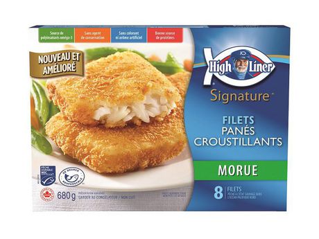 High Liner Signature Cod Crispy Breaded Fillets | Walmart Canada