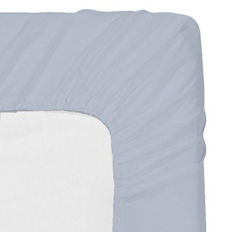 Click here for Hometrends 300 Brushed Percale Fitted Sheet Light... prices