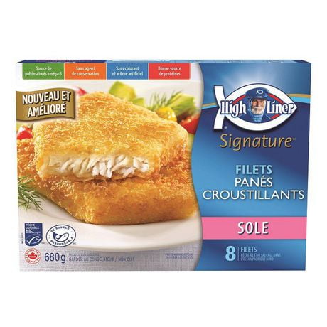 High Liner Signature Sole Crispy Breaded Fillets | Walmart Canada