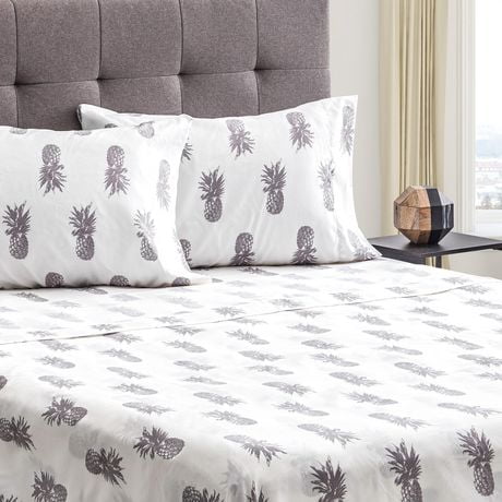 Click here for Safdie & Co. Sheet Sets 4Pc K Printed Microfiber P... prices