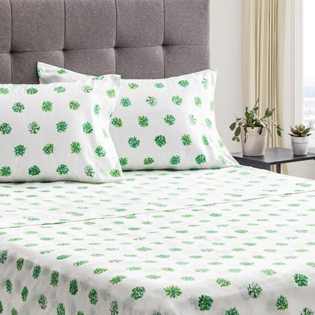 Click here for Safdie & Co. Sheet Sets 4Pc K Printed Microfiber S... prices