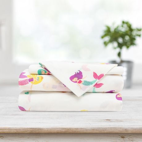 Click here for Safdie & Co. Sheet Set 3Pc T Printed Microfiber Me... prices