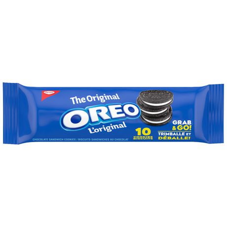 OREO, ORIGINAL Chocolate Sandwich Cookies, Pack of 10,, 113 g - Walmart.ca
