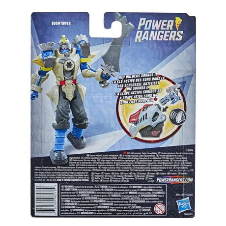 Power Rangers Dino Fury Boomtower 6-Inch Villain Action Figure Toy ...