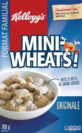 Kellogg's Mini-Wheats Cereal - Original - 700g | Walmart Canada