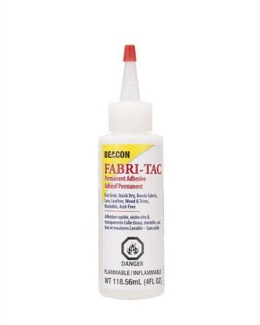 Click here for Fabric Creations Fabri-Tac Permanent Adhesive Clea... prices