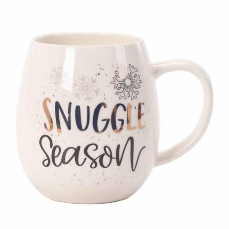 Holiday Time "Snuggle Season" Decal Ceramic Mug, 16 oz, 1 piece, Mug ...