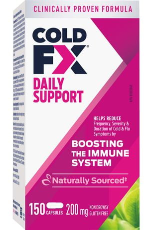 COLD-FX® Daily Support, 150 Capsules - Walmart.ca