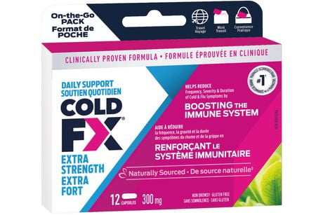 COLD-FX® Extra Strength Travel Pack, 12 Capsules - Walmart.ca