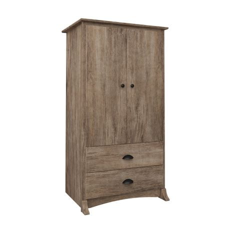Click here for Prepac Salt Spring Armoire  Drifted Gray Drifted G... prices