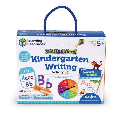 Learning Resources Skill Builders! Kindergarten Writing - 38 Piece ...