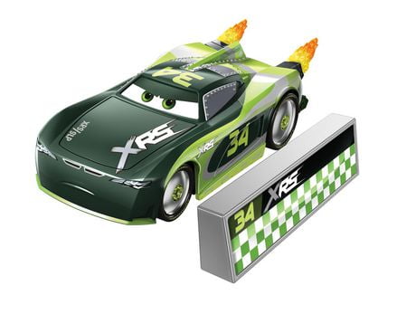 Disney Pixar Cars XRS Rocket Racing Steve “Slick" LaPage with Blast ...