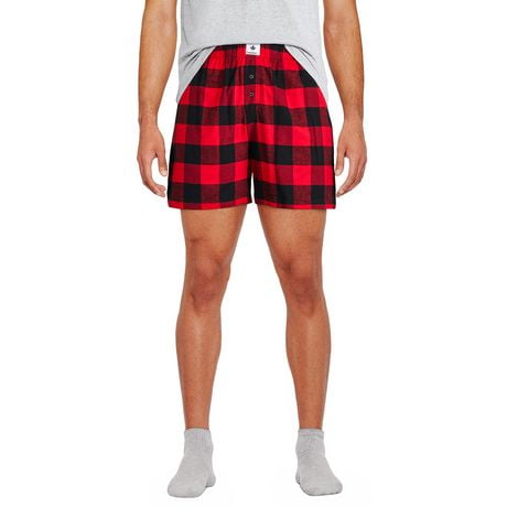 Canadiana Men's Flannel Sleep Boxer | Walmart Canada