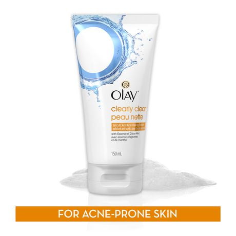 Olay Clearly Clean Acne Clearing Exfoliant with Salicylic Acid ...