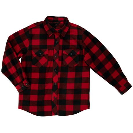 Click here for Tough Duck Buffalo Check Fleece Shirt Red Xxl prices