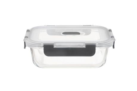 MS RECTANGLE GLASS CONTAINER 640ML - Walmart.ca