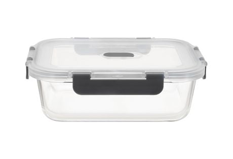 MS RECTANGLE GLASS CONTAINER 1050ML, Volume - 1050ml - Walmart.ca