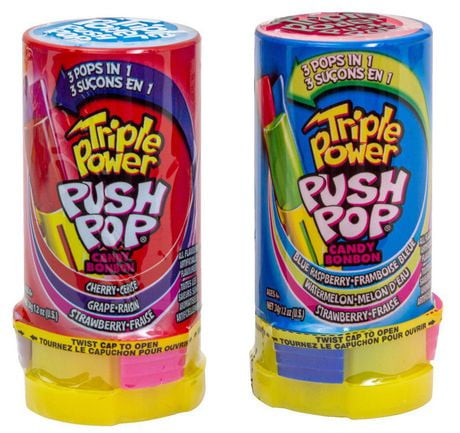Triple Power Push Pop, 34g - Walmart.ca