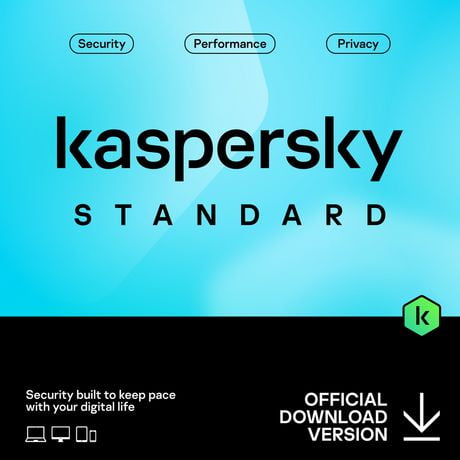 Kaspersky Standard 5 User - 1 Year Subscription [Digital Code ...