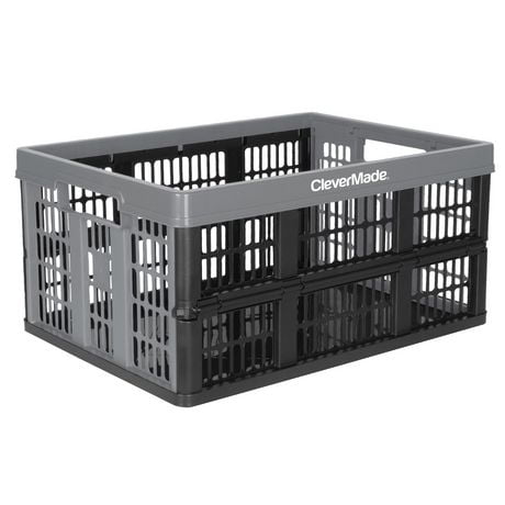 CleverMade Collapsible Grated Utility Crate, 8 Gal, 1 Pack - Walmart.ca