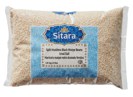 Sitara Split Huskless Black Matpe Beans Urad Dall | Walmart Canada