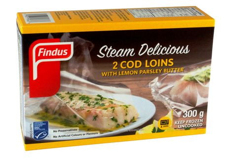 Findus Steam Delicious 2 Cod Loins With Lemon Parsley Butter | Walmart ...