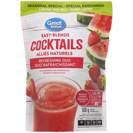 Great Value Refreshing Duo Easy-Blends Cocktails Fruit Mix | Walmart Canada