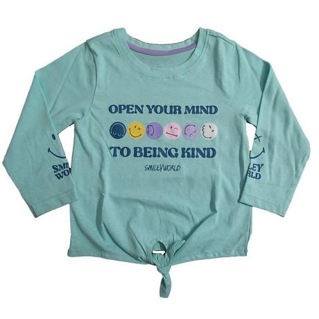 Toddler Girls licensed Smiley World® T shirt. - Walmart.ca