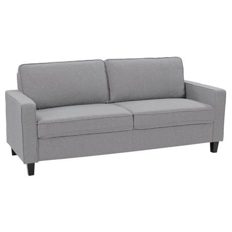 Georgia Linen-Like Fabric Three Seater Sofa | Walmart Canada