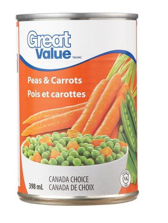 Great Value Peas & Carrots | Walmart Canada