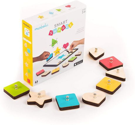 Click here for Marbotic Smart Shapes Interactive Wooden Blocks Br... prices