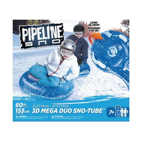 Pipeline Sno 3D-Mega Duo Electron Blue Snow Tube | Walmart Canada