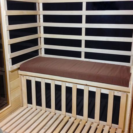 Click here for Radiant Saunas Brown Seat Cushion For 2-Person Sau... prices