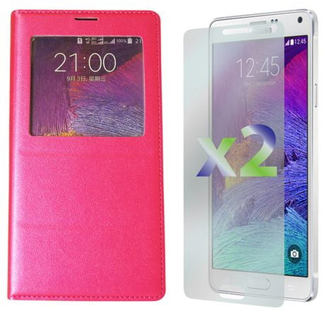 Click here for Exian Galaxy Note 4 Screen Protectors X 2 And Pu L... prices