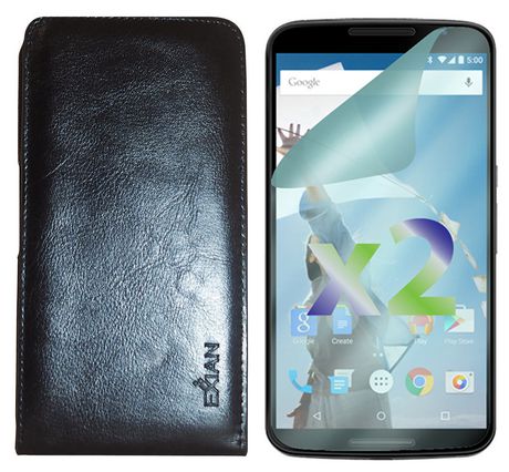 Click here for Exian Google Nexus 6 Screen Protectors X 2 And Rea... prices