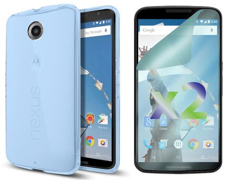 Click here for Exian Google Nexus 6 Screen Protectors X 2 And Tpu... prices